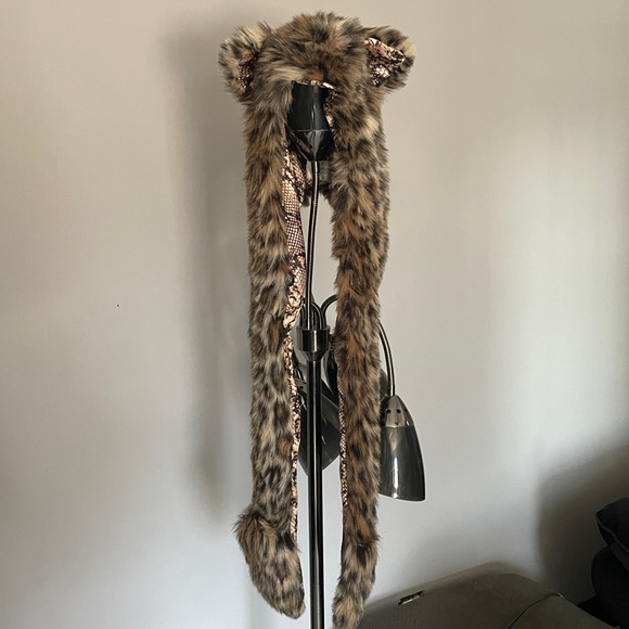 SpiritHoods | Accessories | Og Leopard Print Spirit Hood | Poshmark